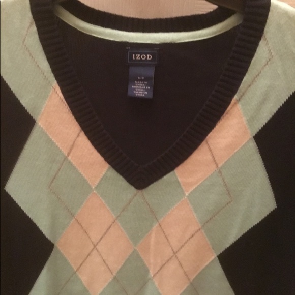 Izod | Sweaters | Izod Navy Light Blue Argyle Sweater | Poshmark